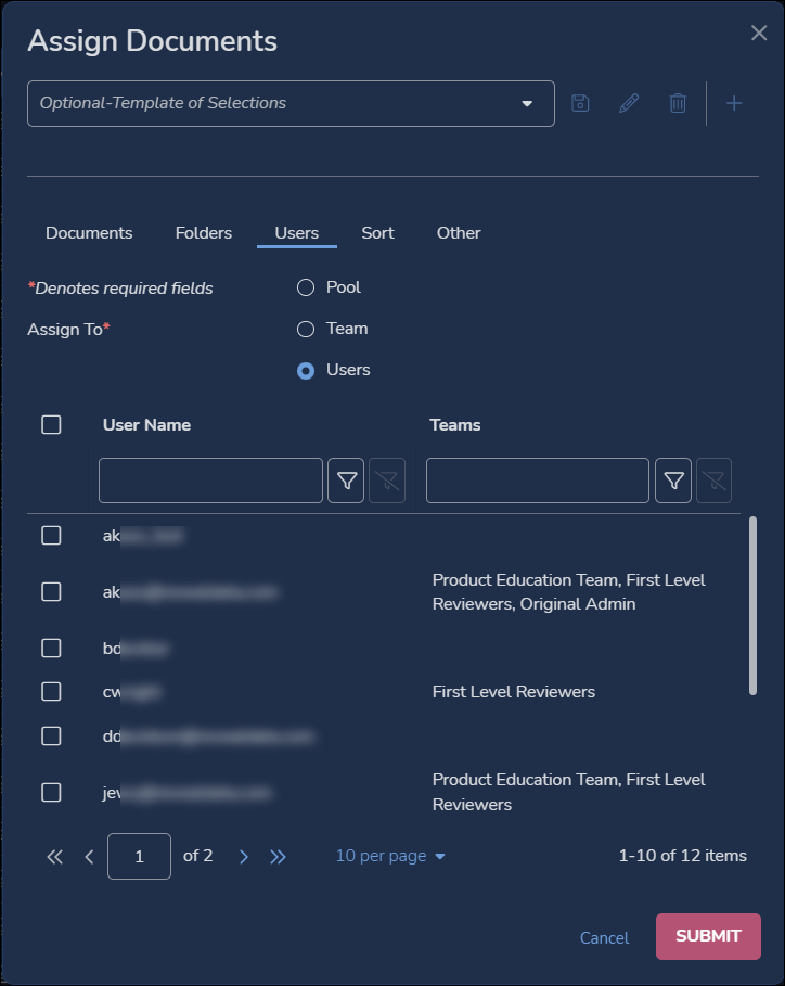 Create & Manage Assignments